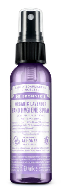 Lavender - Organic Hand Cleansing Spray – Dr. Bronner's Ireland